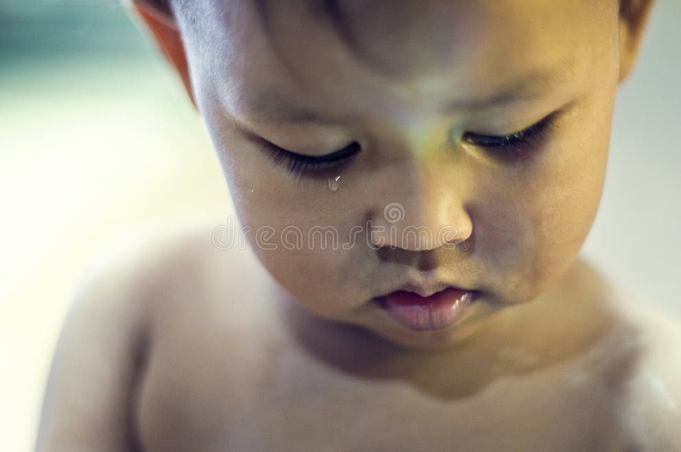 Crying Poor Children from Cambodia Editorial Photography - Image of ...