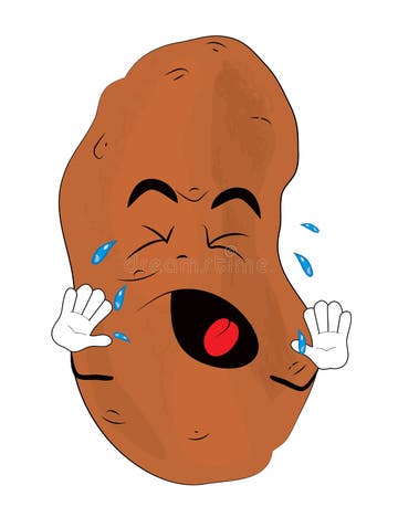 Crying Potato Stock Illustrations – 48 Crying Potato Stock ...