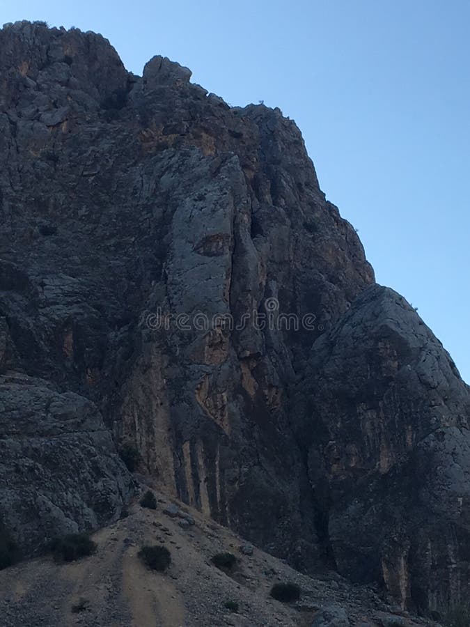 Crying Rock Water Feature at the Blue Zoo in OKC Stock Image - Image of ...
