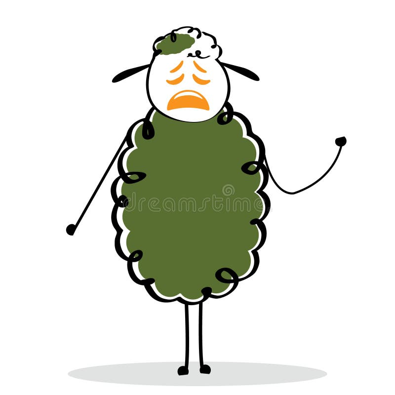 Sheep Crying Stock Illustrations – 54 Sheep Crying Stock Illustrations ...