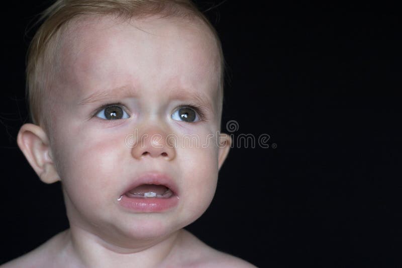 Girl pouting stock image. Image of bullheaded, distressed - 143879