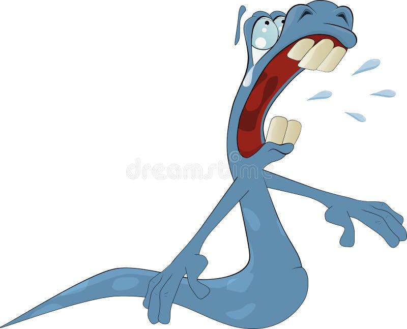 Crying Worm from a Fairy Tale Stock Vector - Illustration of animals ...