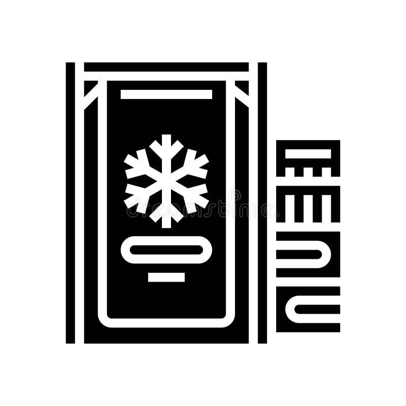 Cryogenic Cooling System Quantum Computer Glyph Icon Vector ...