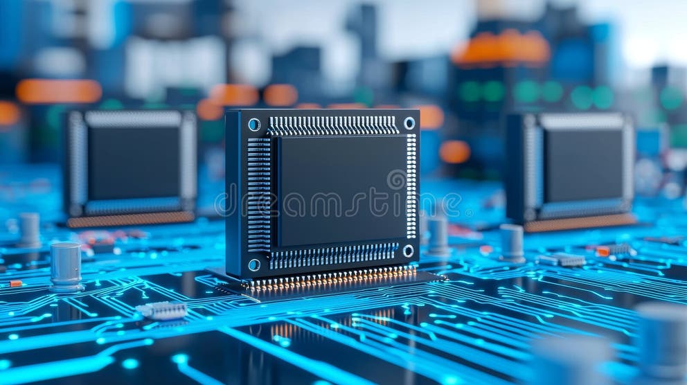 Cryogenic Cooling Systems and Quantum Computing Hardware Stock Image ...