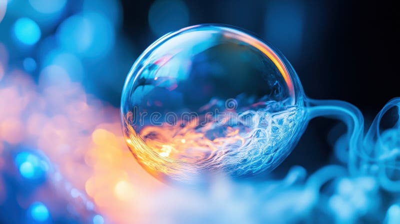 Cryogenic Superfluidity: Frictionless Liquid in Stunning Close-Up Stock ...