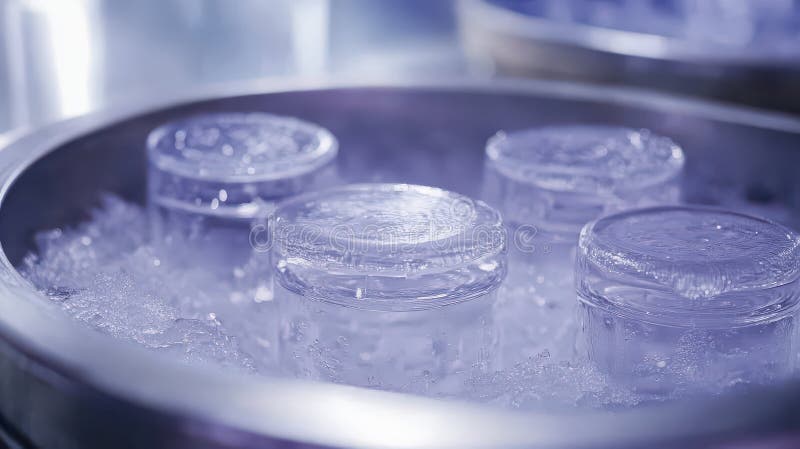 Cryopreservation Process of Stem Cells in Laboratory Environment Stock ...