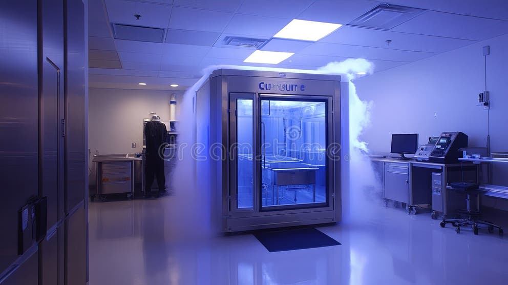 Cryotech Lab with Automated Pod System. Stock Image - Image of research, microbiology: 381156203