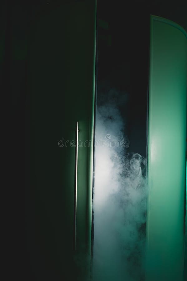 Cryotherapy Capsule in Cosmetological Clinic. Stock Image - Image of ...