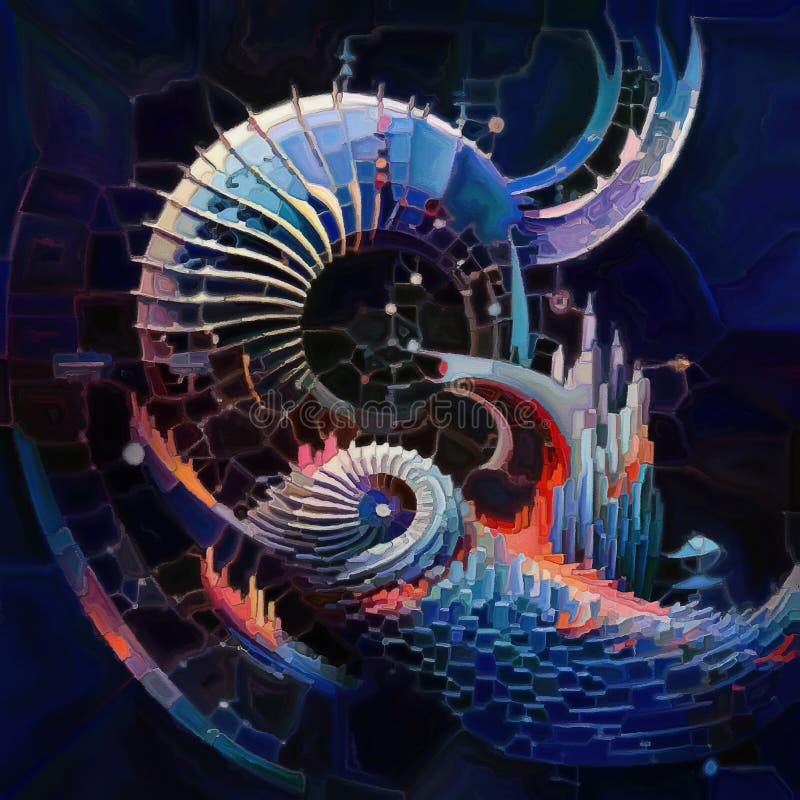 The Cryptic Palette Puzzles Stock Photo - Image of intricate, stylized ...