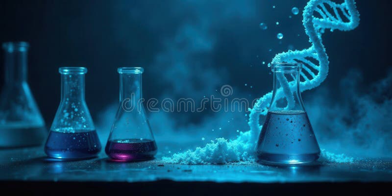 A Cryptic Revelation Scientific Discovery in a Mysterious Blue Lab ...