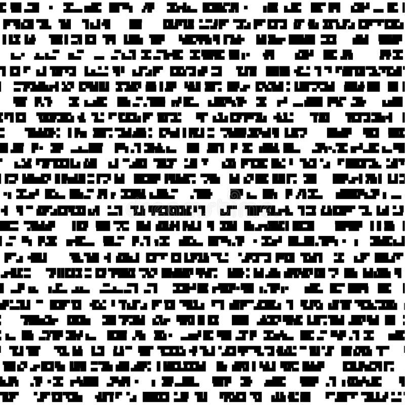 Cryptic Text Texture Pattern Tile Stock Vector - Illustration of ...