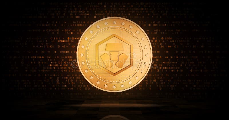 Crypto.com CRO Cryptocurrency Symbol Golden Coin 3d Illustration Stock ... Crypto.com CRO Cryptocurrency Symbol Golden Coin 3d Illustration Stock ...