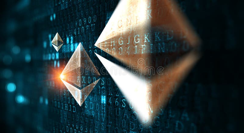 Crypto Currency Concept. Mixed Media Editorial Photo - Illustration of ...