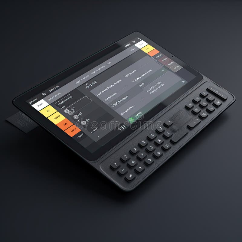 Crypto Currency Pos Terminal Device for Reading Banking Cards Stock ...