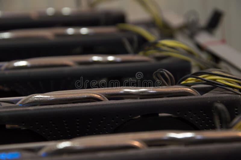 Crypto Gpu Mining Machine 2 Stock Photo - Image of mining, game: 162744962