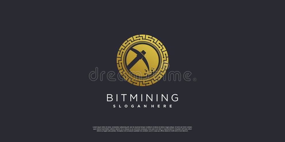 Crypto Mining Logo with Modern Creative Element Premium Vector Part 2 ...