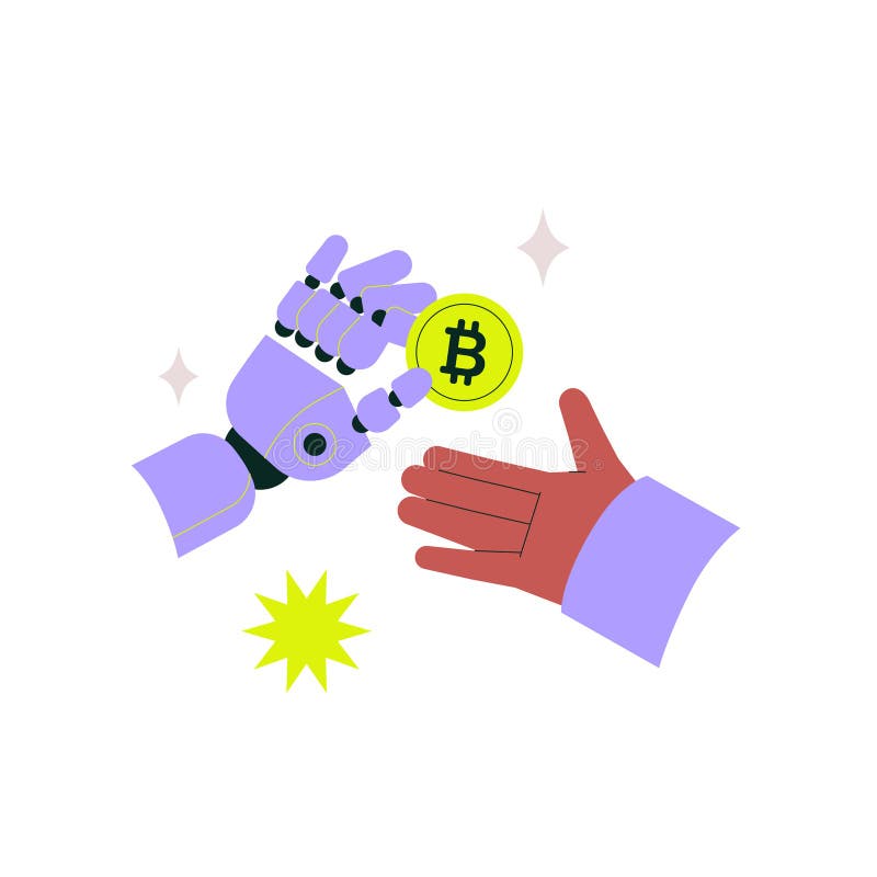 Crypto Transfer between Robot Hand and Human Hand in Flat Vector ...