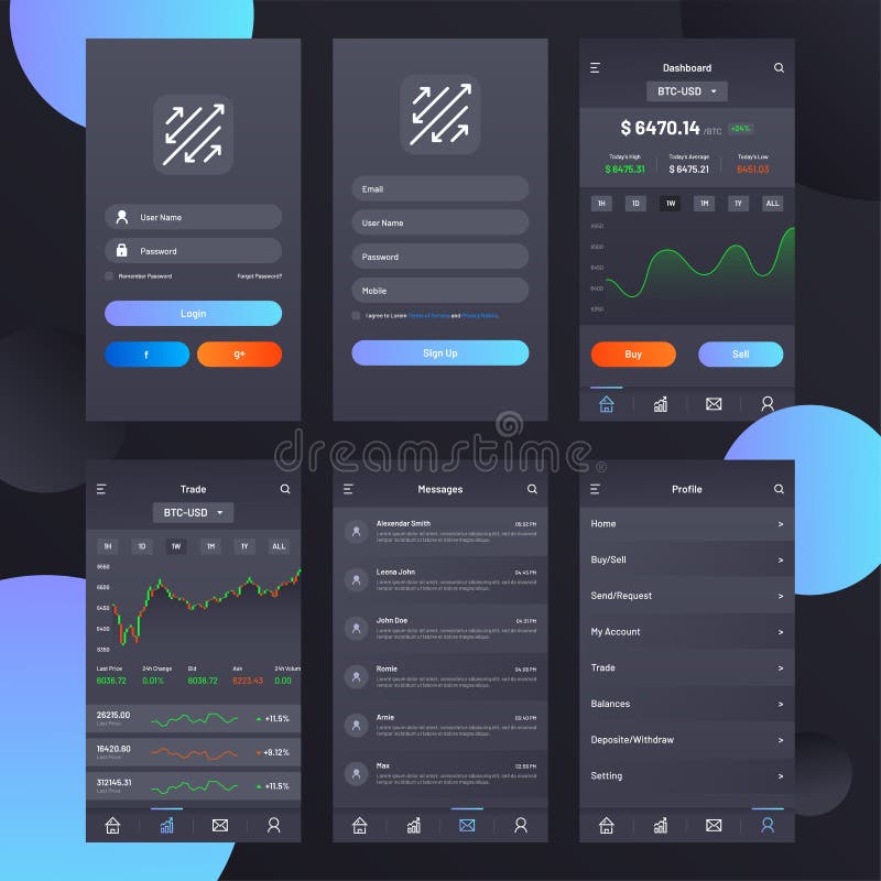 Cryptocurrencies Trading, and Exchange UI or UX Concept for Mobile Apps ... Cryptocurrencies Trading, and Exchange UI or UX Concept for Mobile Apps ...