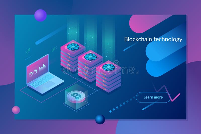 Cryptocurrency and Blockchain Concept.Farm for Mining Ethereum. Stock ...