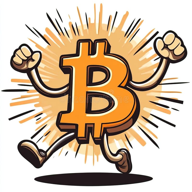 Cryptocurrency Bull Run Concept Stock Illustration - Illustration of ...