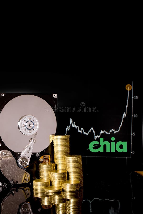 Cryptocurrency Chia and Hard Disk Server for Mining . New Crypto ...