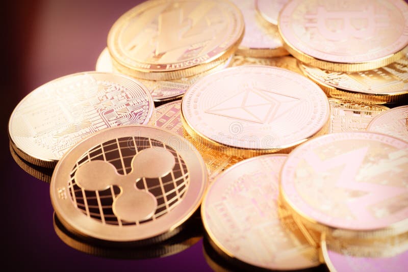 Cryptocurrency Coins on the Table Editorial Photography - Image of ... Cryptocurrency Coins on the Table Editorial Photography - Image of ...