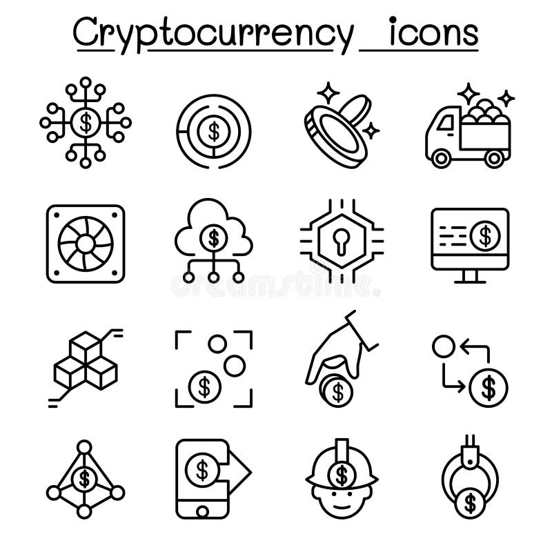 Cryptocurrency Concept Art Stock Illustrations – 12,693 Cryptocurrency ...