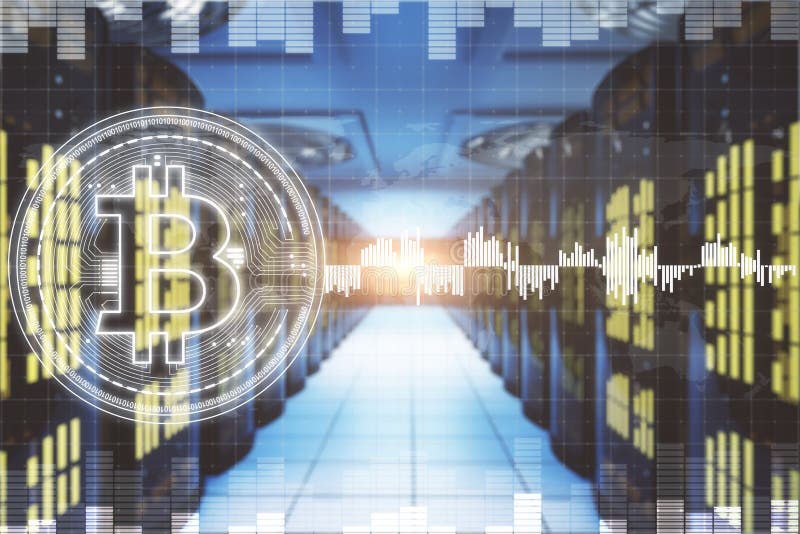 Cryptocurrency and Internet Concept Stock Image - Image of currency ...