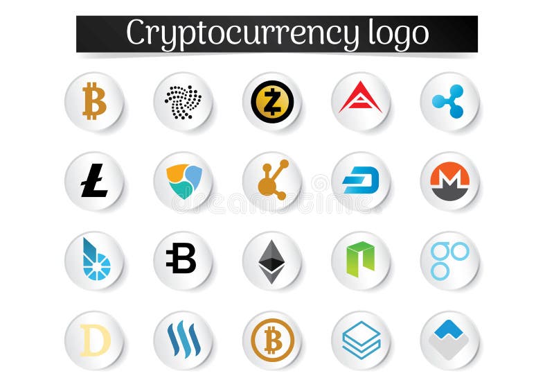 Cryptocurrency Logo stock vector. Illustration of melon - 268164182