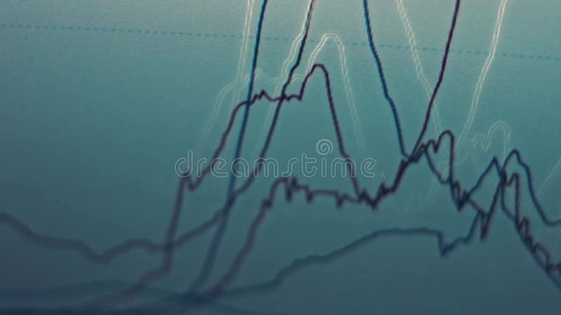Contour Effect Of Cryptocurrency Mining On A Computer Screen The Algorithm Of The Computer