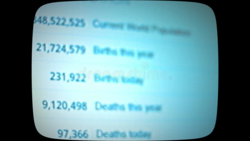 1960s Color Tv Format of Cryptocurrency Mining on a Computer Screen ...