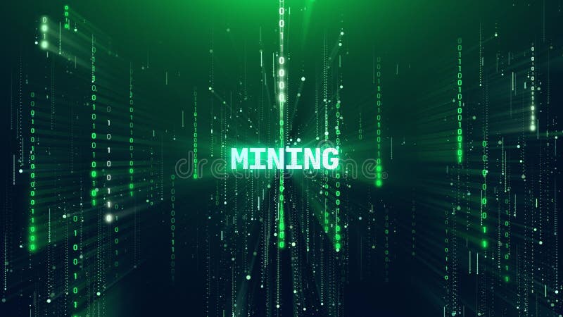 CryptocurrencyMiningVisual stock footage. Video of data - 380827600