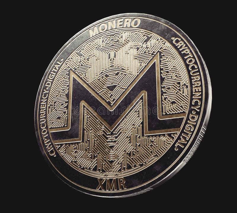 Cryptocurrency Monero Coin editorial photography. Illustration of ...