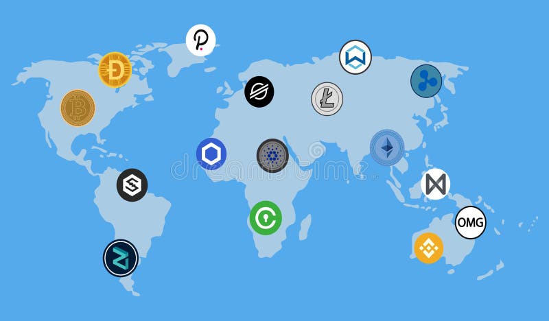 Cryptocurrency , New Money System, Blockchain Editorial Photography ...