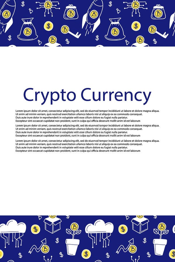 Cryptocurrency Poster Stock Illustrations – 2,875 Cryptocurrency Poster ...
