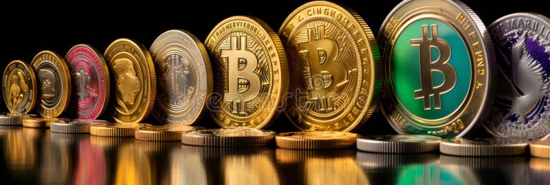 Cryptocurrency Price Growth Line Chart Visualizing Market Trends from ...