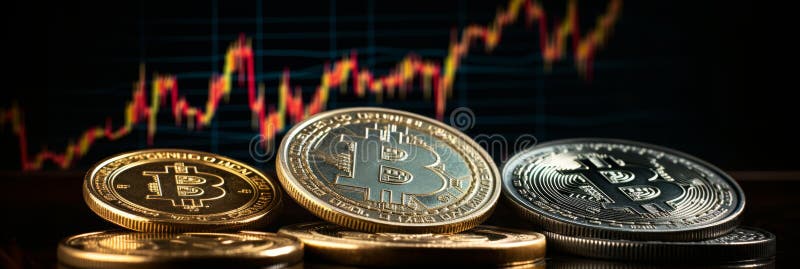 Cryptocurrency Price Growth Line Chart Visualizing Trends from Low To ...