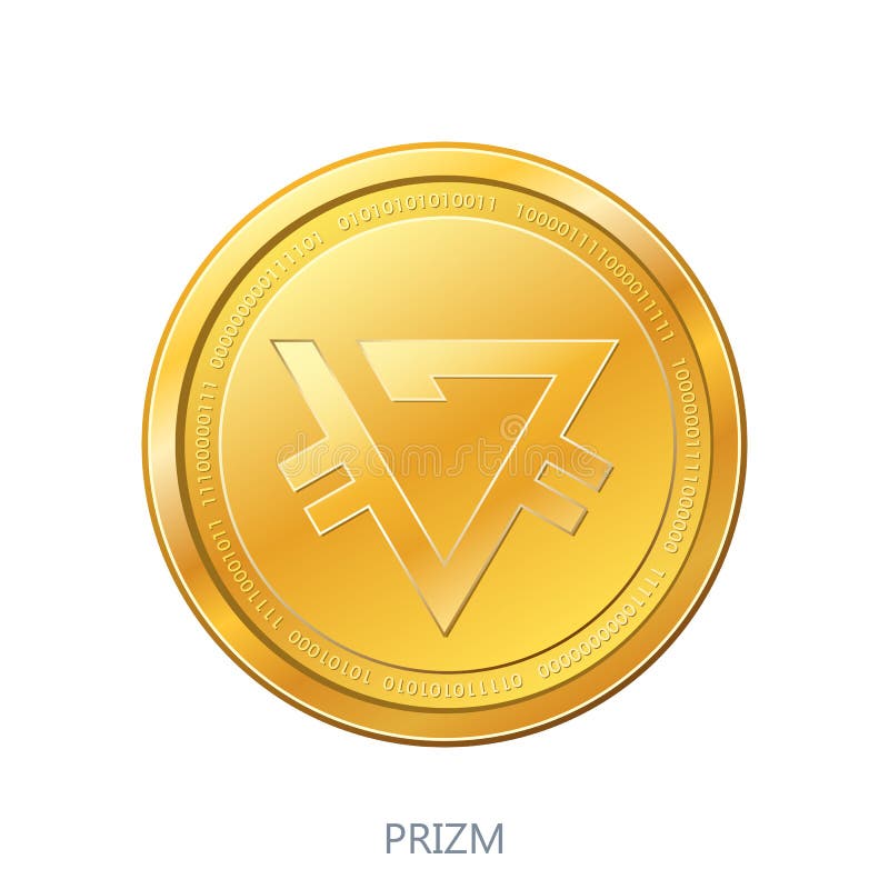PZM - Prizm. the Logo of Cryptocurrency or Market Emblem. Stock Vector ...
