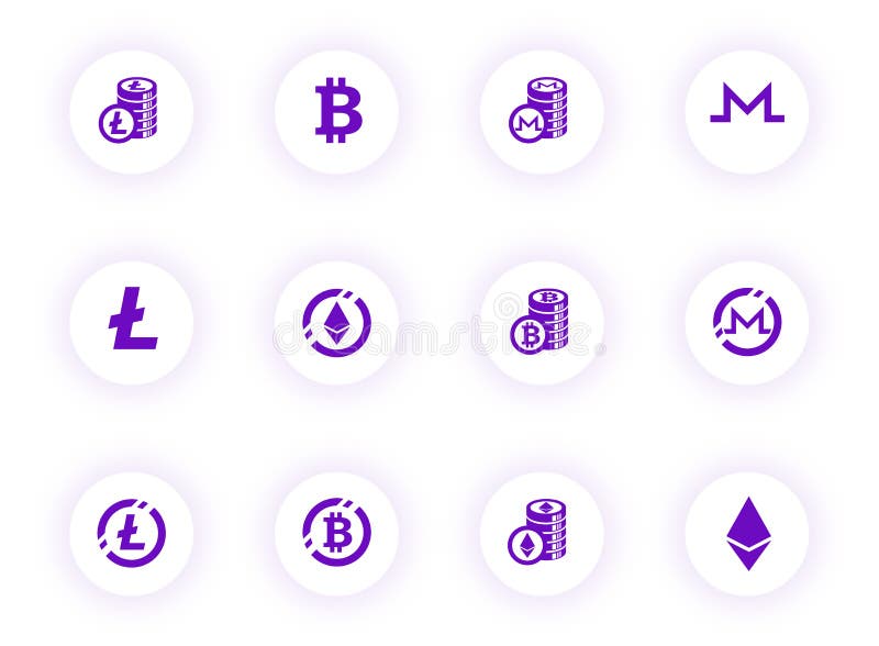 Marketing Icons Purple Round Stock Illustrations – 268 Marketing Icons ...