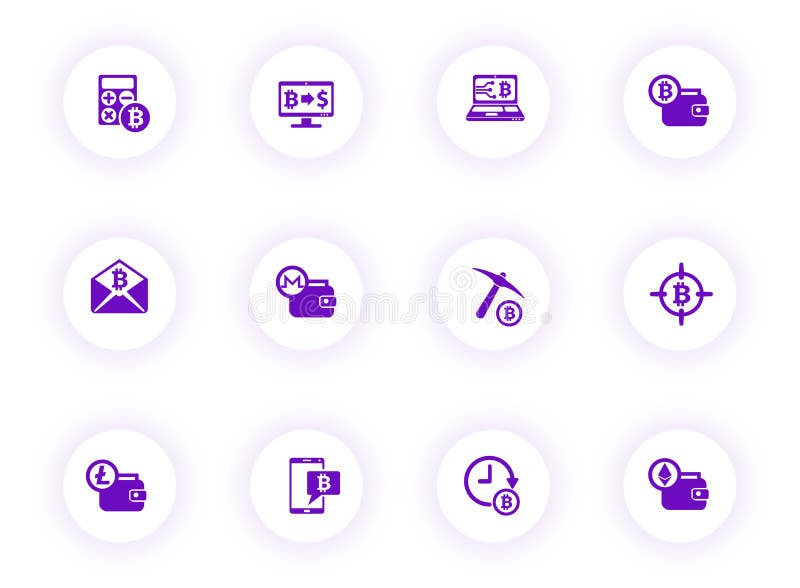 Marketing Icons Purple Round Stock Illustrations – 254 Marketing Icons ...