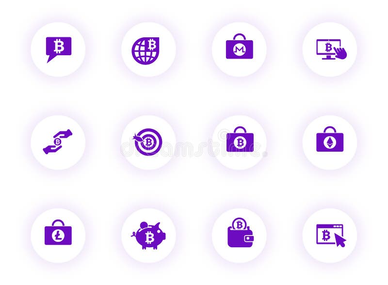 Marketing Icons Purple Round Stock Illustrations – 268 Marketing Icons ...