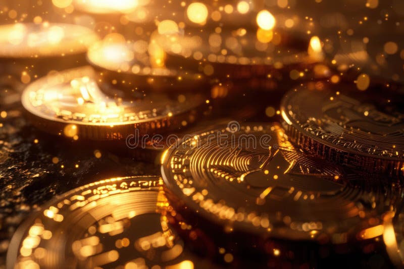 Cryptocurrency Revolution. Exploring the World of Digital Assets Stock ...