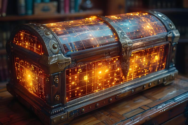 Concept Cryptocurrency Security Unlocking the Digital Treasure Chest of ...