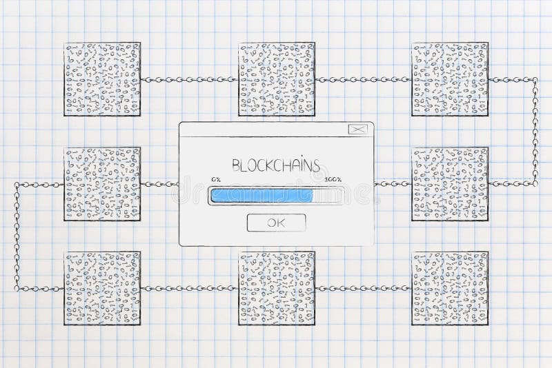 Coin and Progress Bar Loading, Saving Process Stock Illustration ...