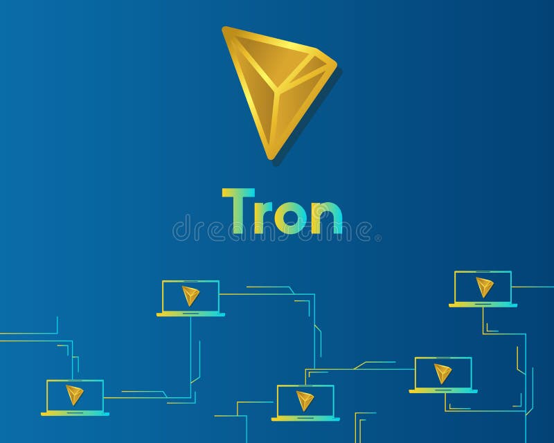 Cryptocurrency Tron Mining Stock Illustrations – 485 Cryptocurrency ...