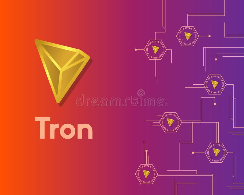 Cryptocurrency Tron Mining Stock Illustrations – 485 Cryptocurrency ...