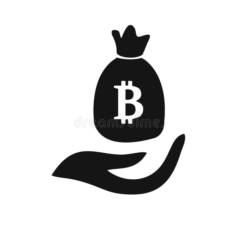 Bitcoin Symbol in Flat Design. Vector Illustration. Stock Vector ...