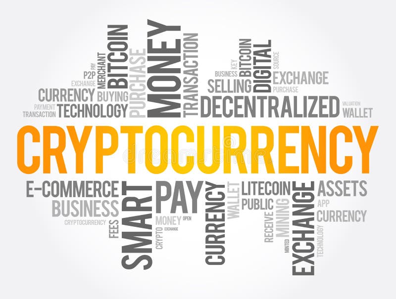 Cryptocurrency Word Stock Illustrations – 3,940 Cryptocurrency Word ...
