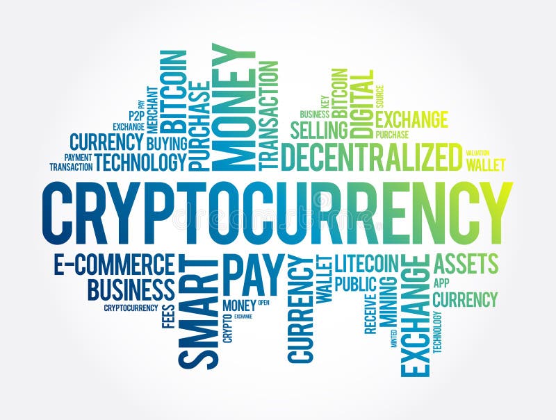 Cryptocurrency Word Stock Illustrations – 3,394 Cryptocurrency Word ...