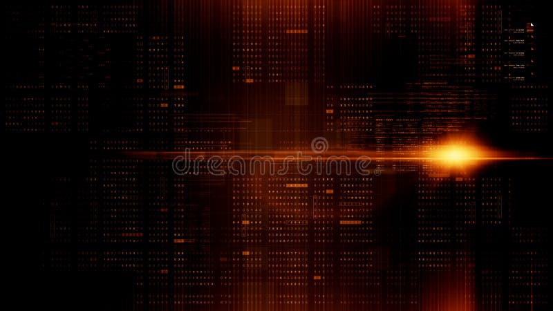 Cryptographic Matrix Blockchain Data Simulation Stock Illustration Illustration Of Checksum